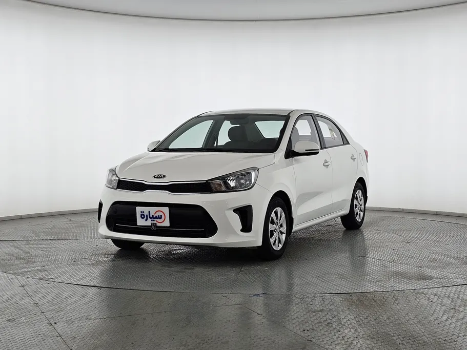 Used 2020 Kia Pegas LX White Color for sale - 210956 | Syarah